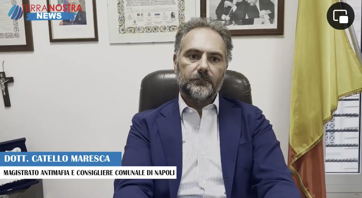 Napoli, intervista al magistrato antimafia Catello Maresca: “La camorra ...